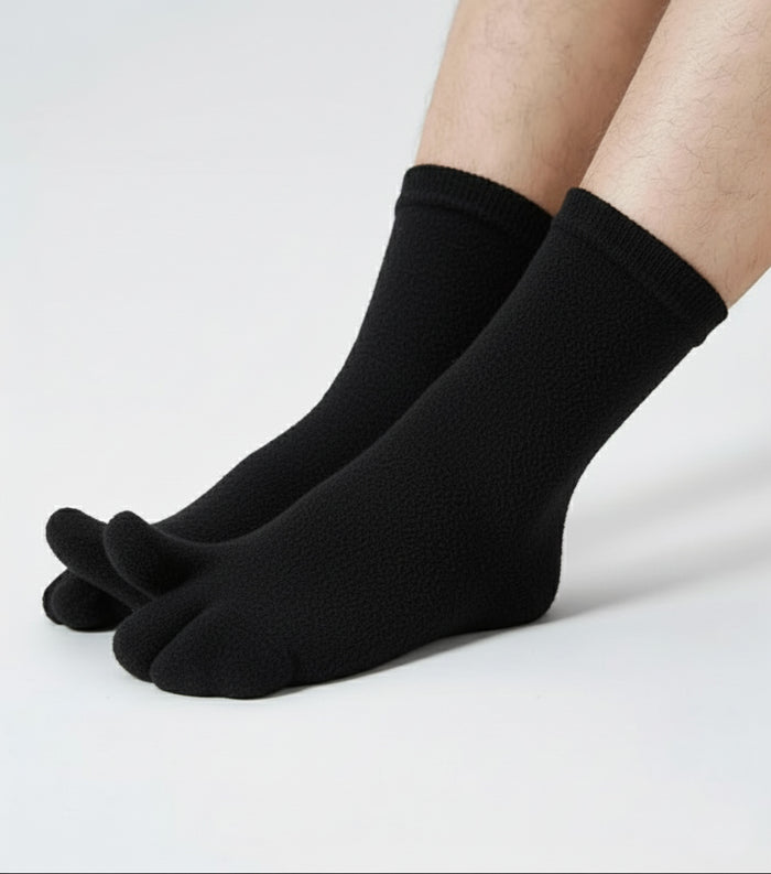 Fleece Tabi Socks | Flip flop Sandal Socks | Toe Socks