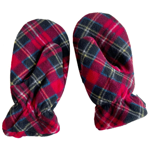 Polar Feet Fleece Mittens | Adults