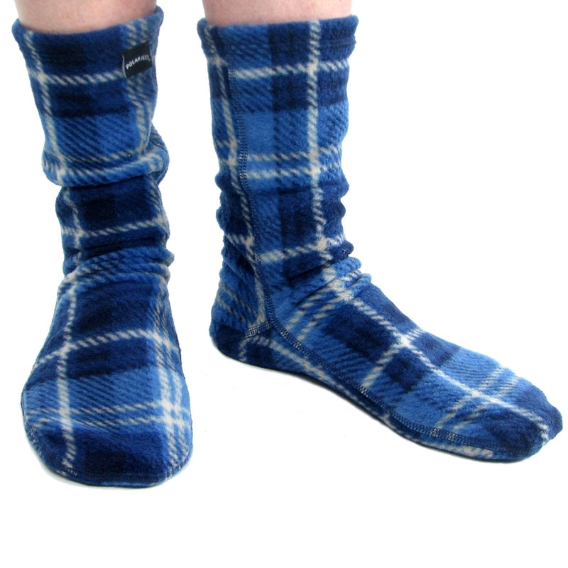 Fleece socks | slipper socks | for men and women | extra stretchy ...
