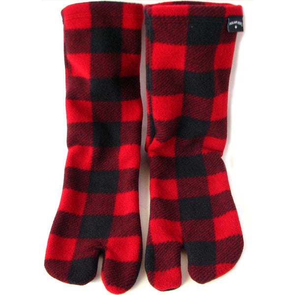 Fleece Tabi Socks | Flip flop Sandal Socks | Toe Socks – Polar Feet® LLC