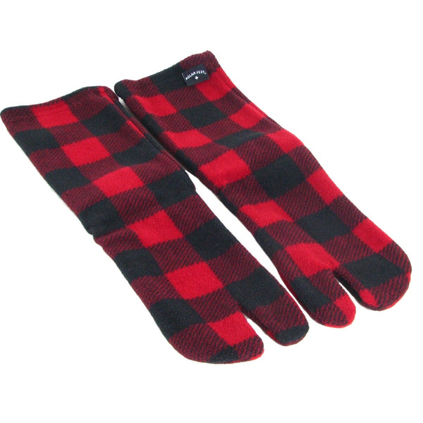 Fleece Tabi Socks | Flip flop Sandal Socks | Toe Socks – Polar Feet® LLC